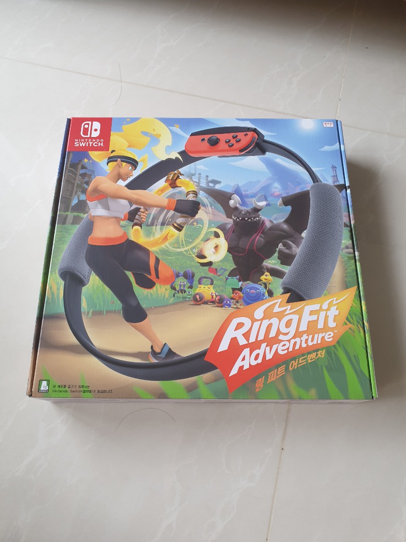 Ring Fit Adventure (Korean Version), Video Gaming, Video Games ...