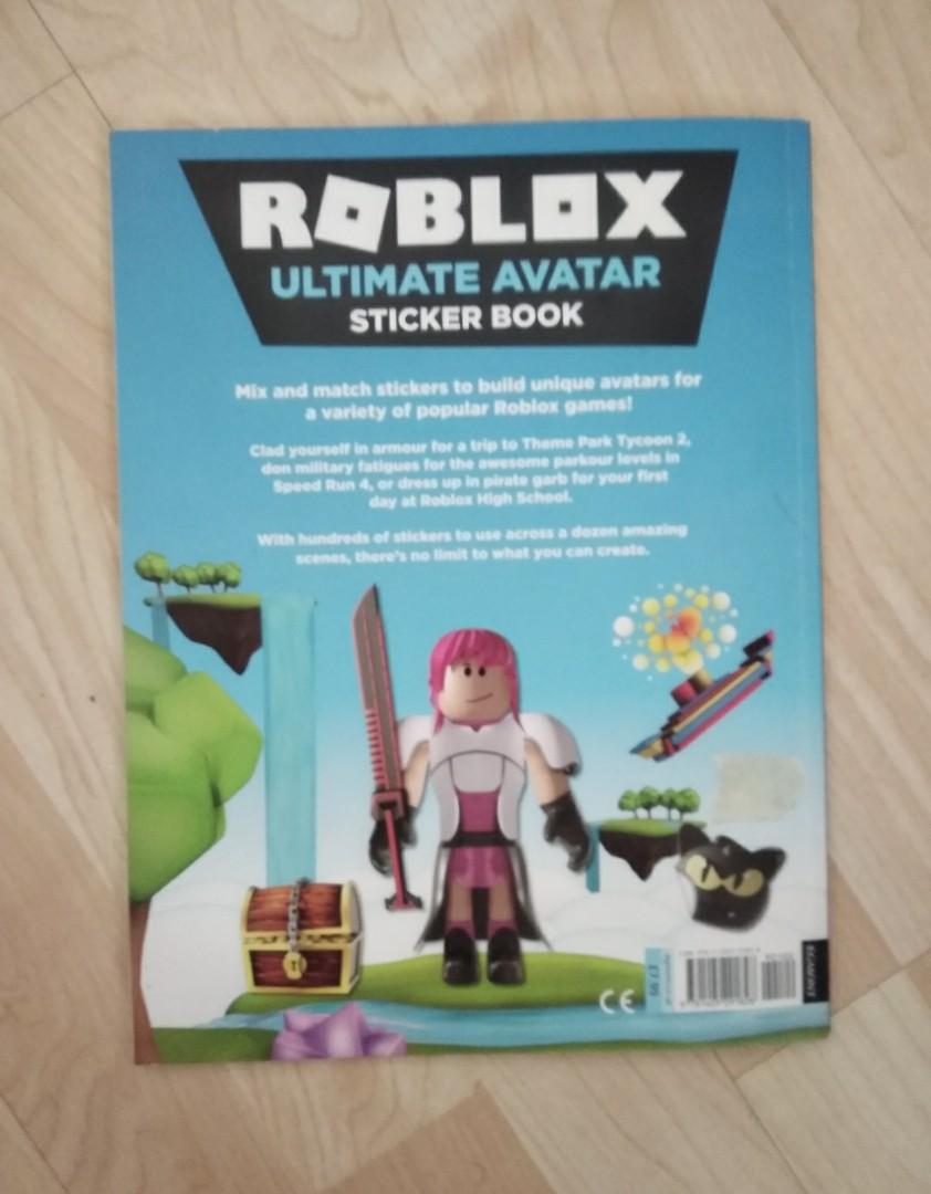 Roblox Ultimate Avatar Sticker Book, Books & Stationery, Children's ...