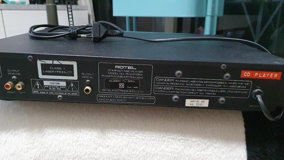 Rotel CD player, Audio, Portable Music Players on Carousell