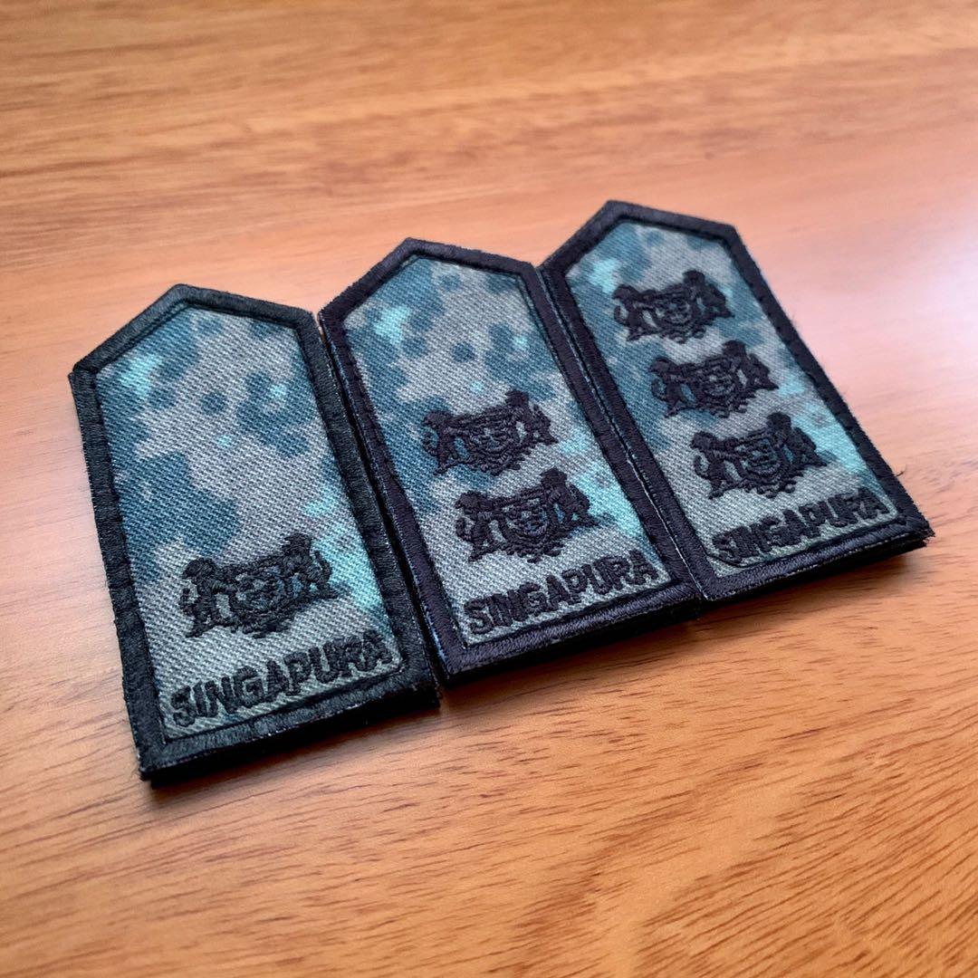SAF Rank Velcro Patch, Everything Else on Carousell