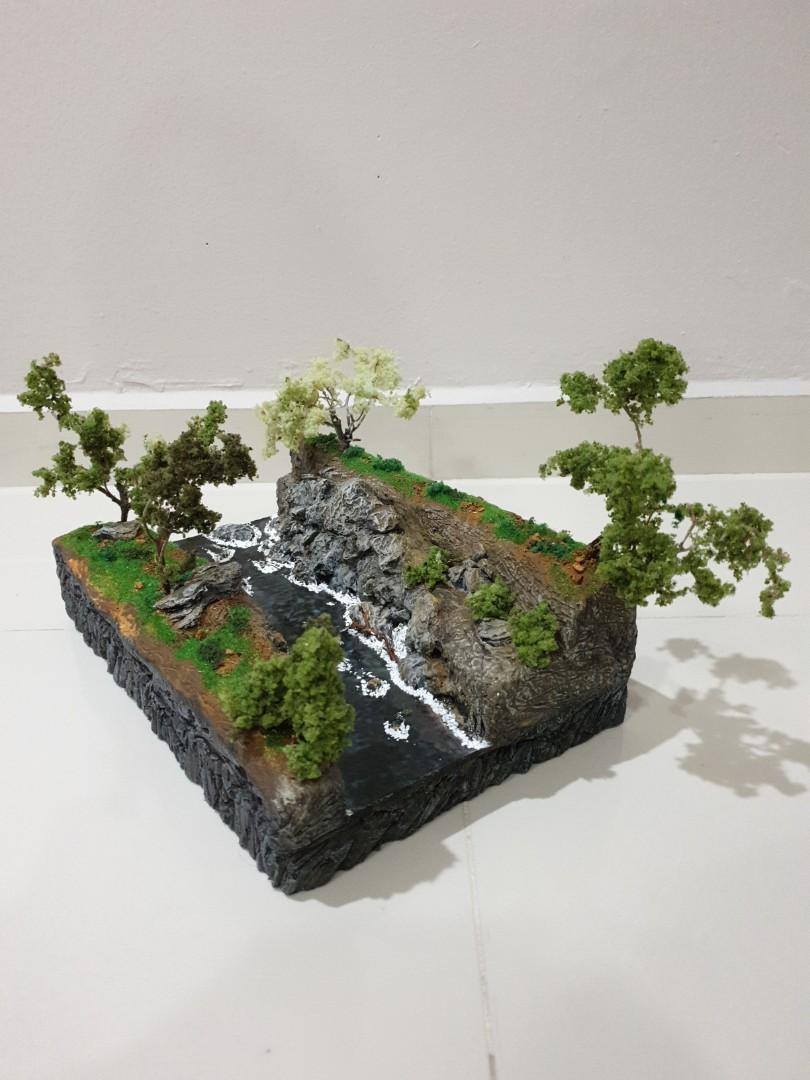 Scenic Riverbank Diorama, Hobbies & Toys, Toys & Games on Carousell