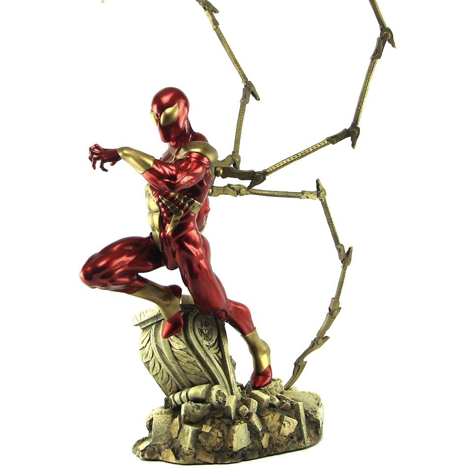 Sideshow Iron Spider Man Comiquette REGULAR 1:4 scale ( Premium Format ...