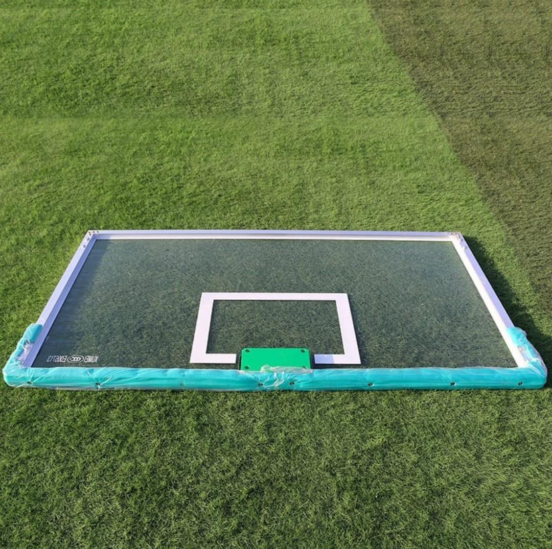 FIBA Standard basketball board with ring and net, Sports Equipment ...