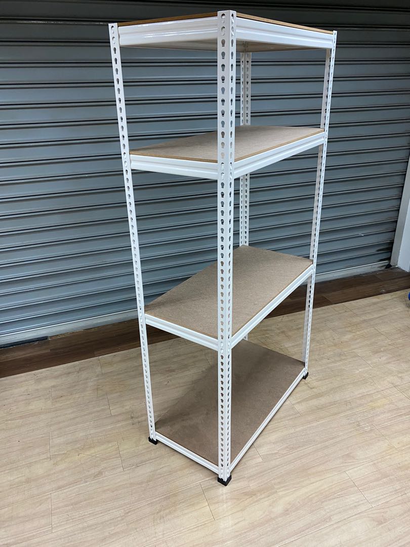Storage rack (boltless) white Colour, Furniture & Home Living ...