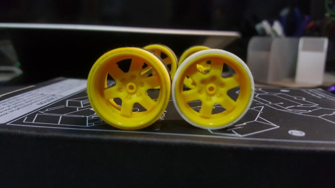 Tamiya mini 4wd wheels, Hobbies & Toys, Toys & Games on Carousell