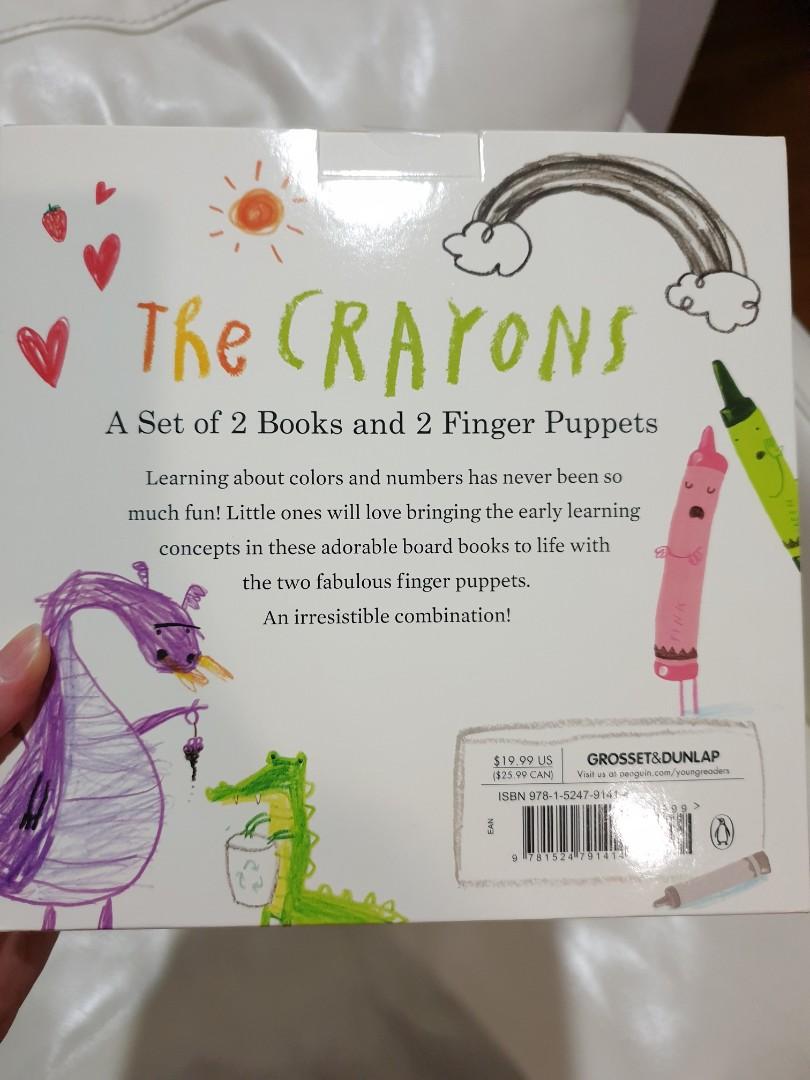 The Crayons: A Set of Books and Finger Puppets Oliver Jeffers, Hobbies ...