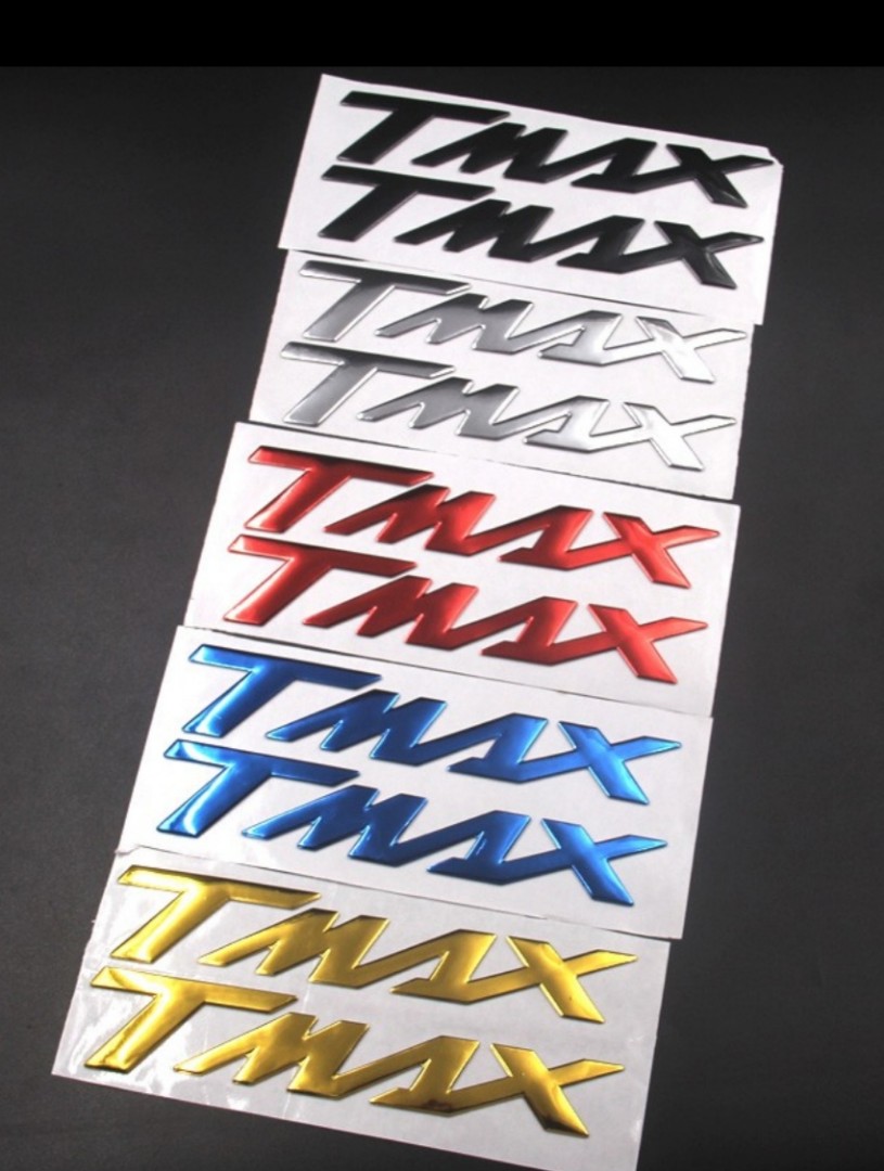 Tmax Emblem Stickers (Pre-Orders), Motorcycles, Motorcycle Accessories ...