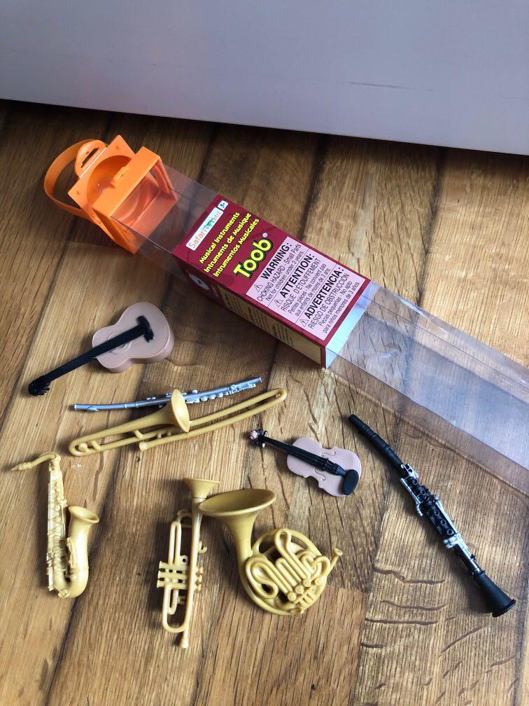 Toob - musical instruments 8 pc, Hobbies & Toys, Toys & Games on Carousell