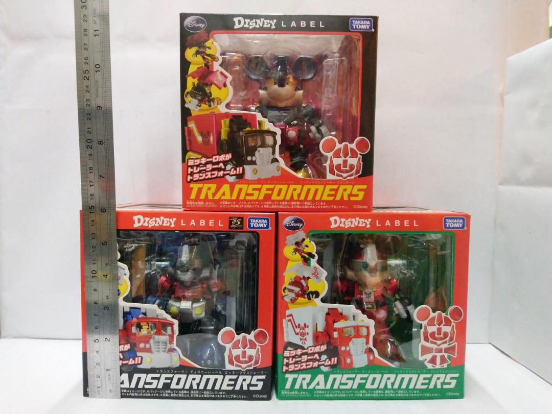 Transformers Takara Tomy Disney Label Mickey Mouse, Hobbies & Toys ...