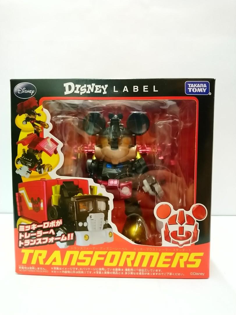 Transformers Takara Tomy Disney Label Mickey Mouse, Hobbies & Toys ...