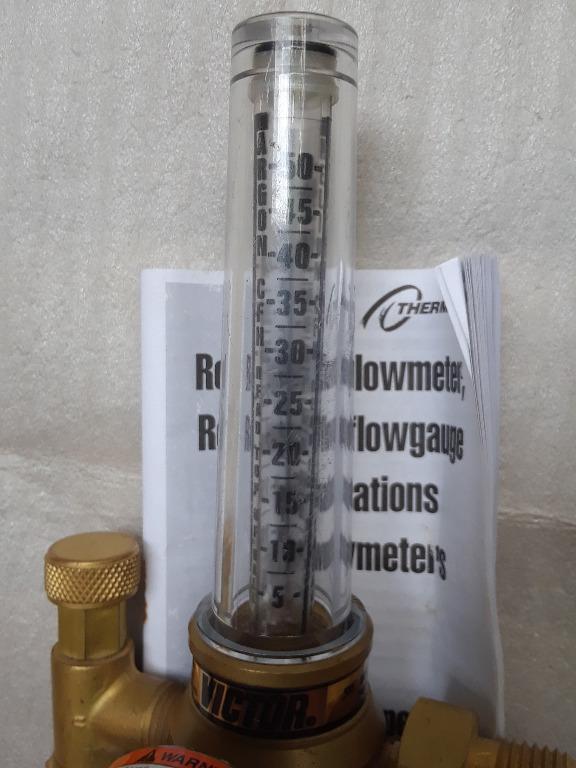 Victor Argon Flow Meter Regulator, Commercial & Industrial ...