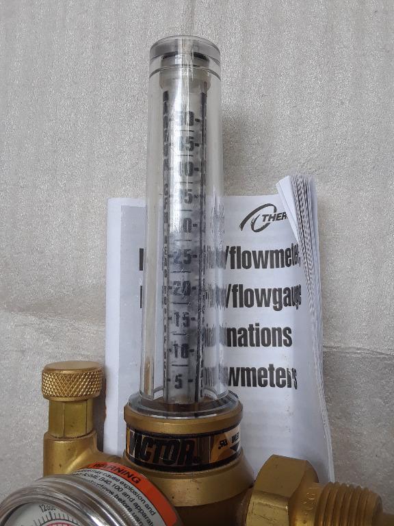 Victor Argon Flow Meter Regulator, Commercial & Industrial ...