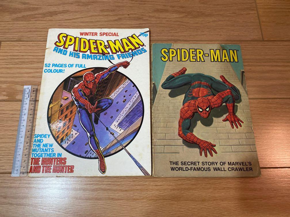 Vintage Spider-Man Comic Book 1983 & 1981, Hobbies & Toys, Collectibles ...