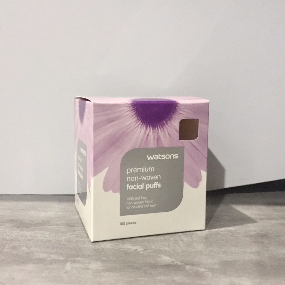 Watsons facial cotton/puffs -Premium non woven, Beauty & Personal Care ...