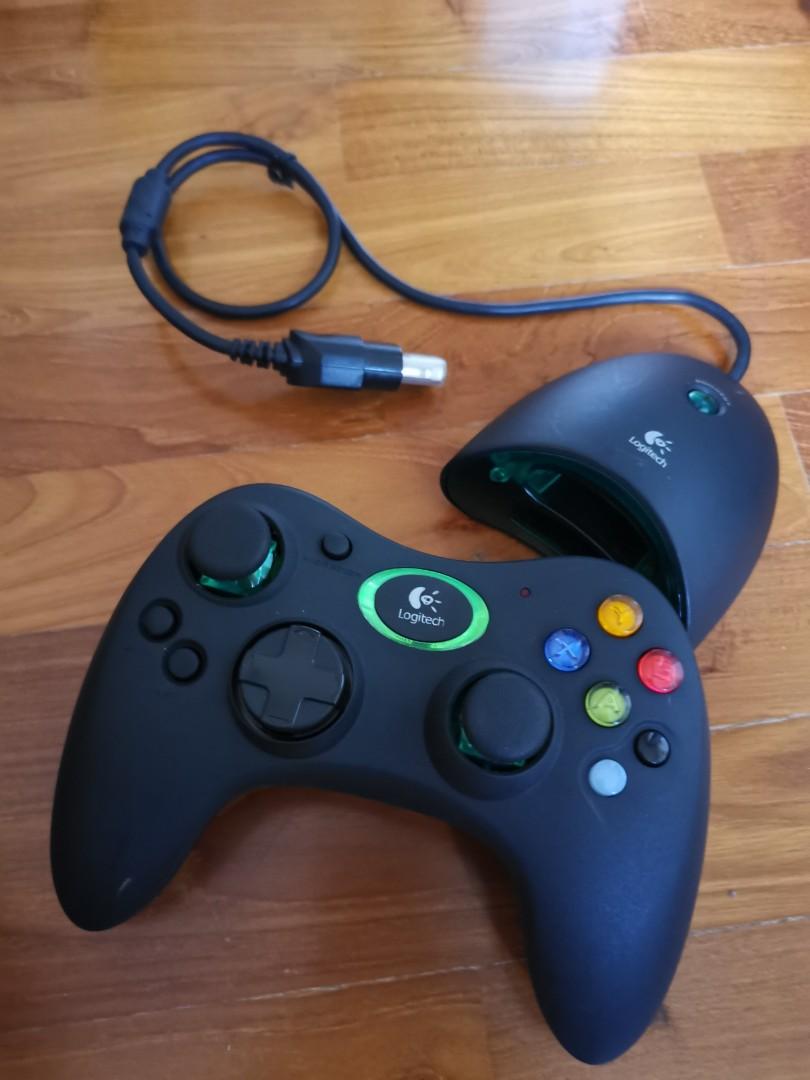 Xbox original controller logitech, Video Gaming, Gaming Accessories ...