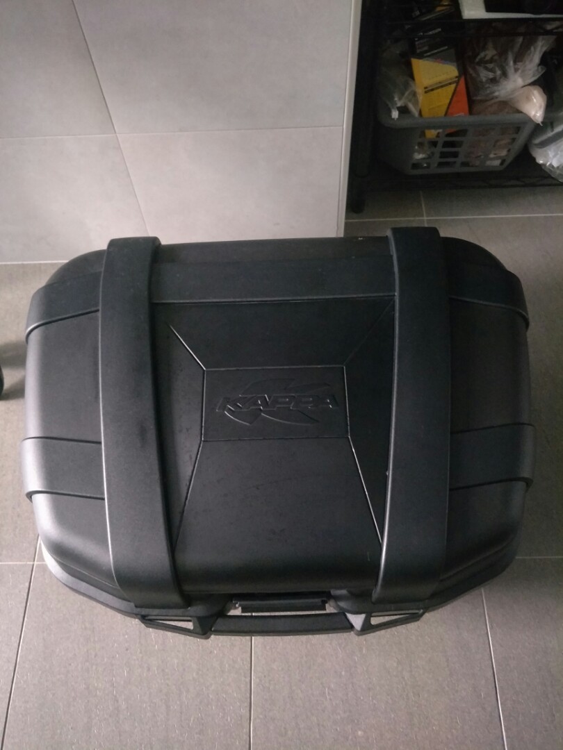 XMAX X-MAX box with rack, Motorcycles, Motorcycle Accessories on Carousell