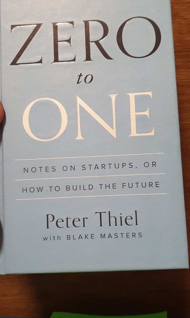 Zero to One, Books & Stationery, Non-Fiction on Carousell