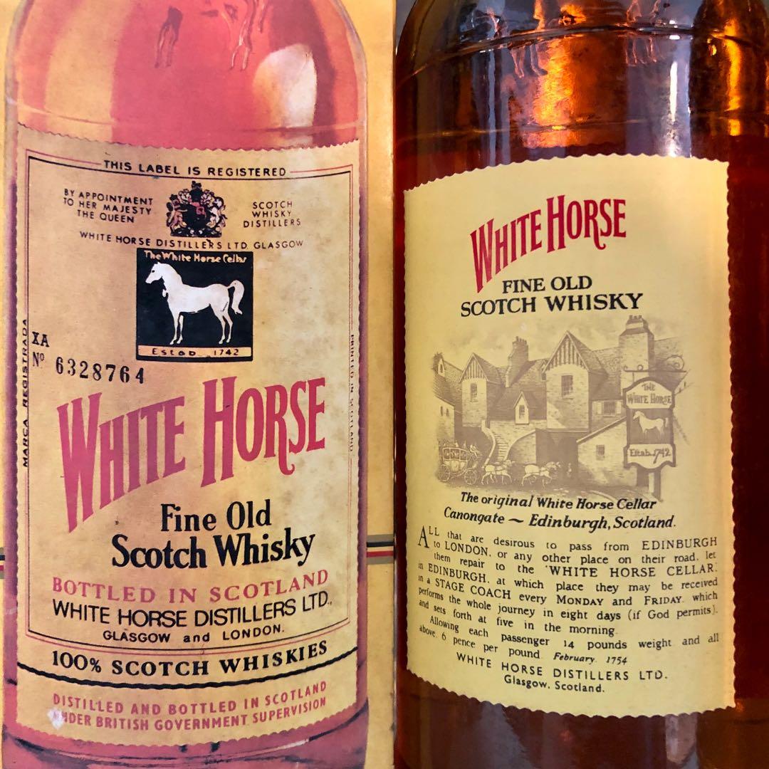 1980 White Horse Fine Old Scotch Whisky Vintage 750ml, Food & Drinks ...