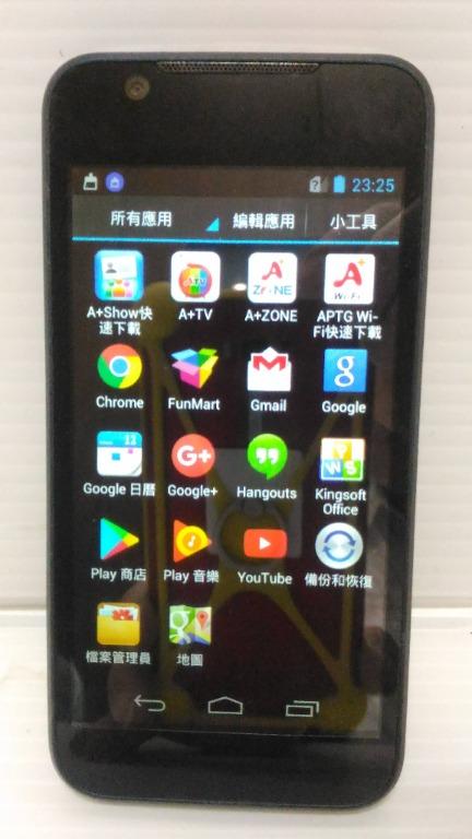 亞太 A+World E6 ZTE N818 4.5吋 四核心 雙模雙待 智慧型手機, 手機及配件, 電子書閱讀器在旋轉拍賣