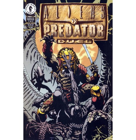 ALIENS VS. PREDATOR #1-2 (1995) Complete set, Books & Stationery ...