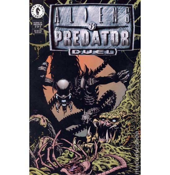 ALIENS VS. PREDATOR #1-2 (1995) Complete set, Books & Stationery ...