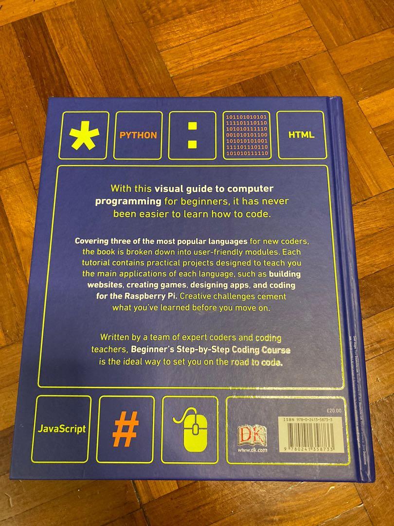 Beginners Coding Course, Books & Stationery, Textbooks, Professional ...