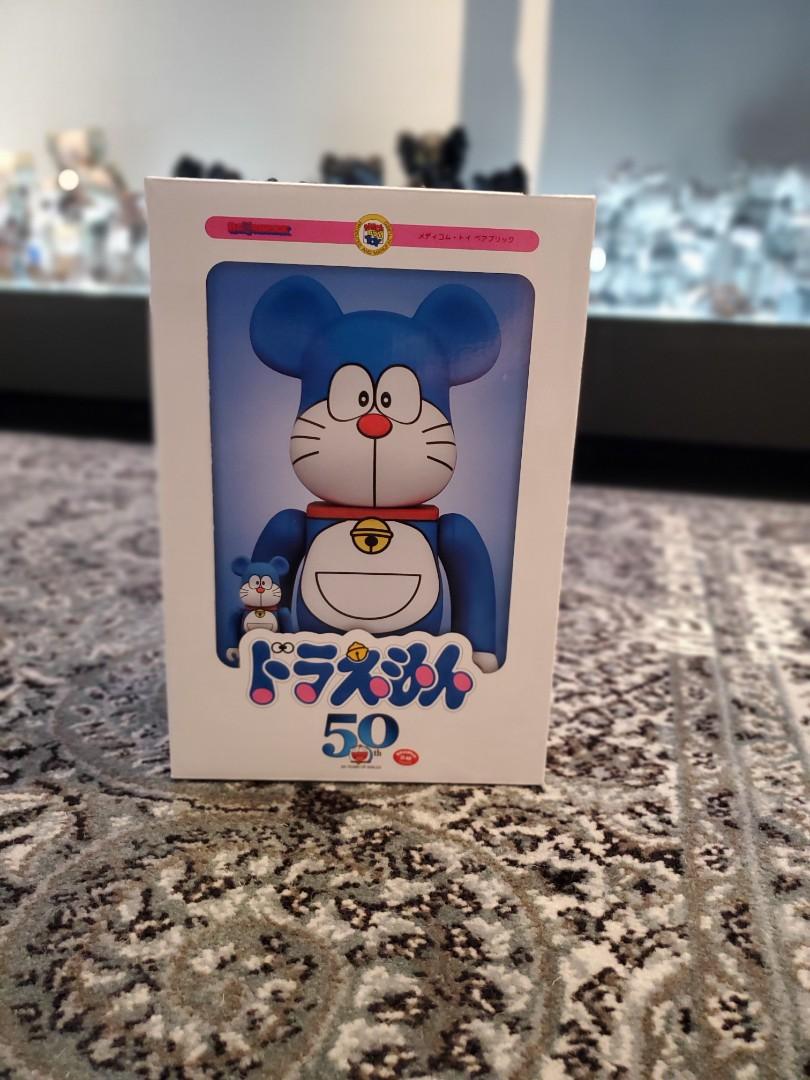 Be@rbrick Doraemon 50th Anniversary 400% & 100%, Hobbies & Toys, Toys ...