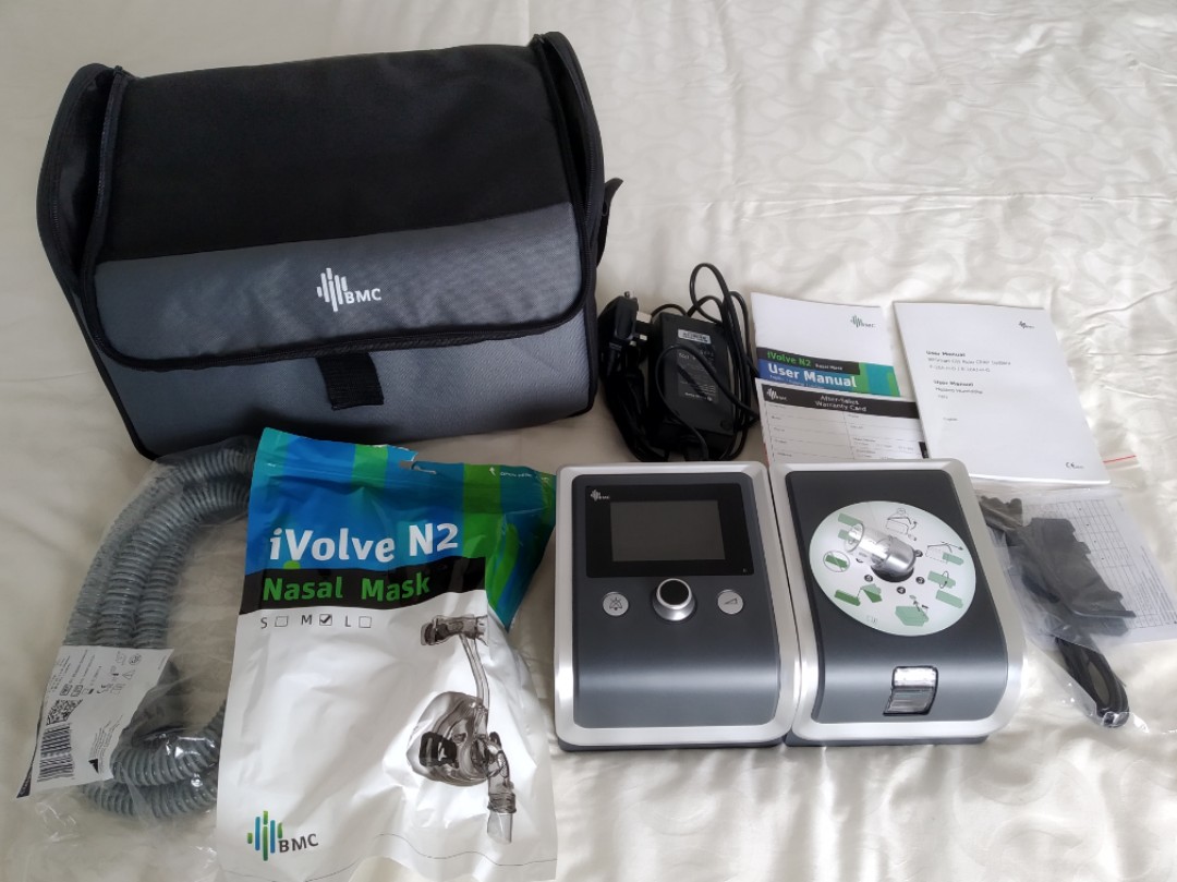 BMC GII Auto-CPAP Machine, Health & Nutrition, Assistive & Rehabilatory ...