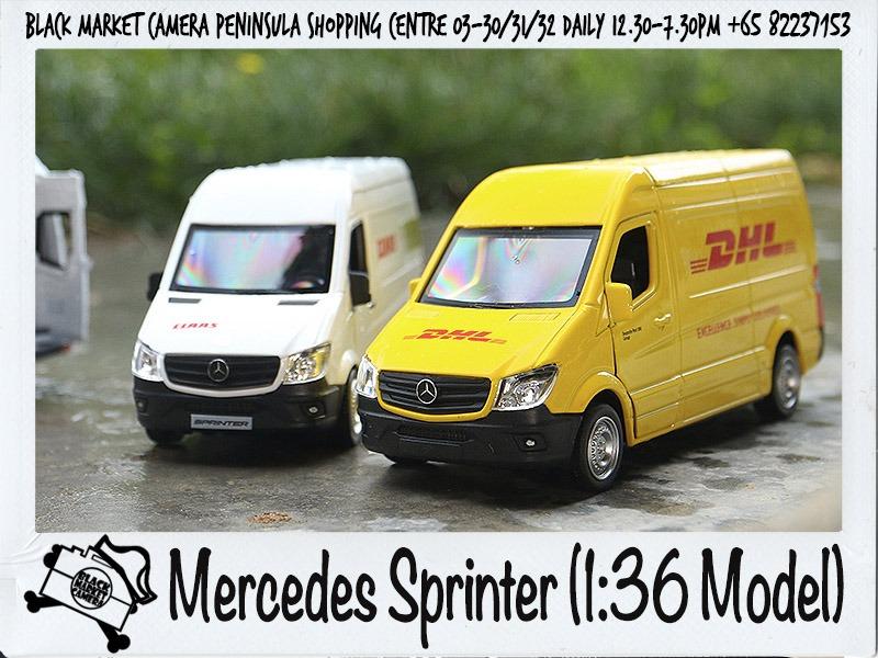 [BMC] Mercedes Sprinter Police 1:36 Toy Car Diecast Miniature Model ...