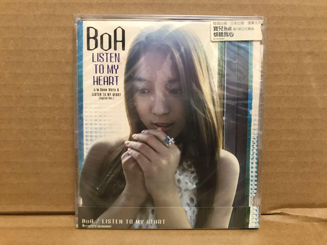 BOA LISTEN TO MY HEART CD SINGLE, 興趣及遊戲, 收藏品及紀念品, 明星周邊 - Carousell