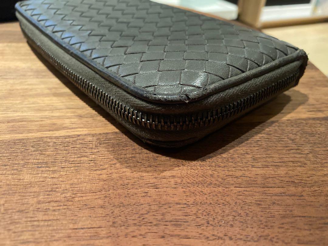 Bottega Veneta (BV) Long Leather Zip-Around Wallet - Authentic, Luxury ...