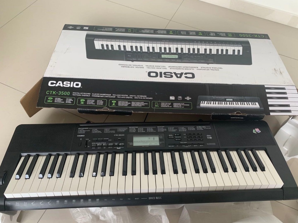 Casio CTX 3500, Hobbies & Toys, Music & Media, Musical Instruments on ...
