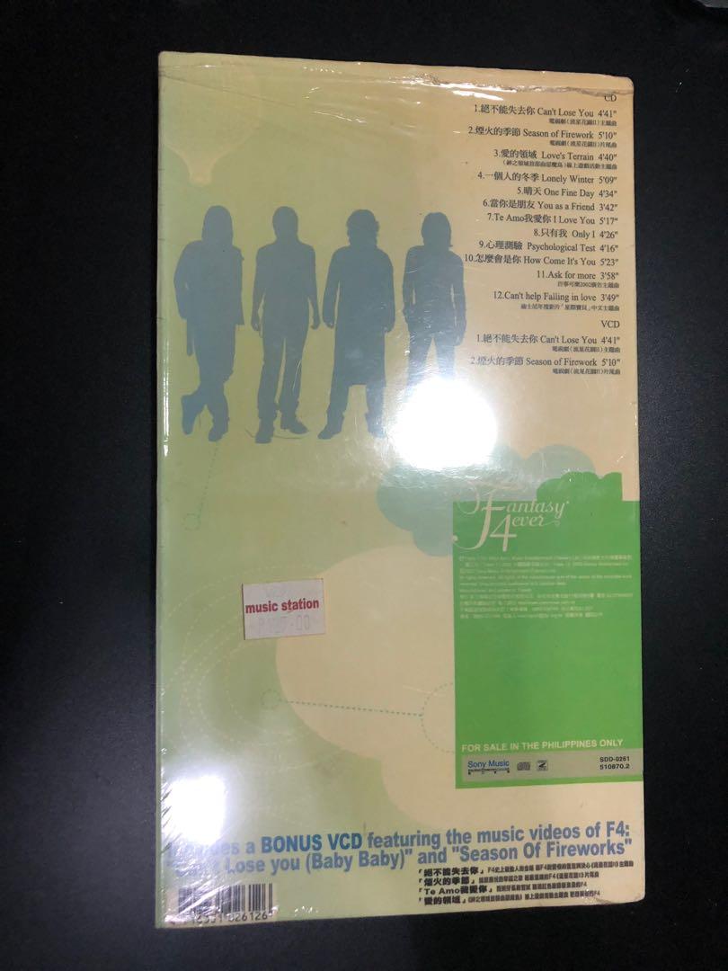 CD and VCD F4 Fantasy 4ever, Hobbies & Toys, Music & Media, Music Accessories on Carousell