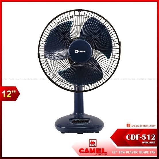 Camel CDF 512 desk fan, Furniture & Home Living, Lighting & Fans, Fans ...