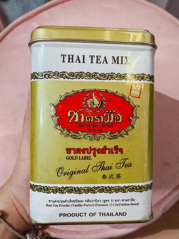 Cha Tra Mue - Thai Milk Tea Original Matcha Gold Aroma 40g x 50 ...