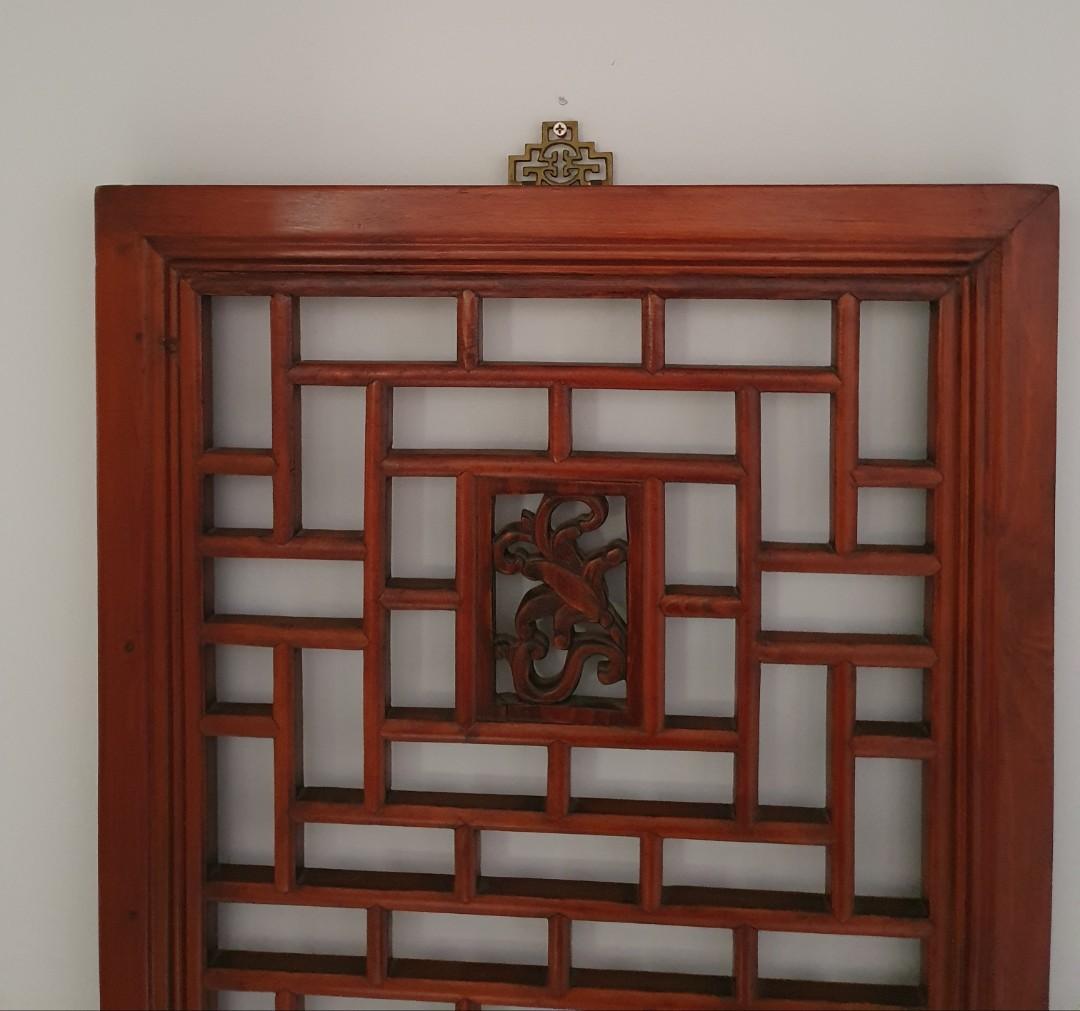 Chinese wooden wall panels (2 pieces), Furniture, Home Decor, Others on ...