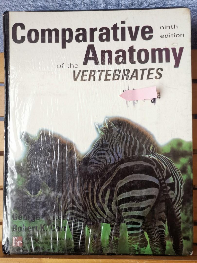 Comparative Anatomy of the Vertebrates 9th ed, Hobbies & Toys, Books ...