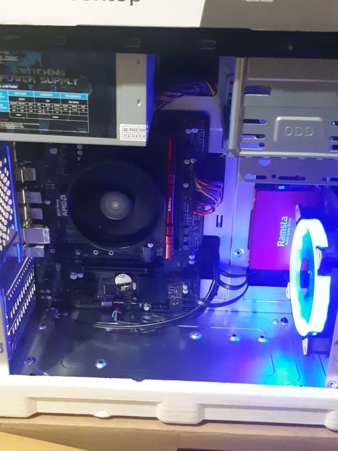 Computer Set RYZEN 3 3200G CPU Package Brandnew, Computers & Tech ...