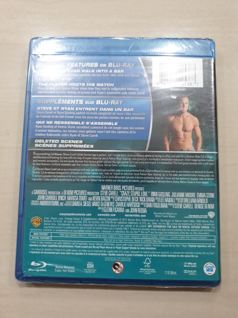 Crazy Stupid Love Bluray, Hobbies & Toys, Music & Media, CDs & DVDs on ...