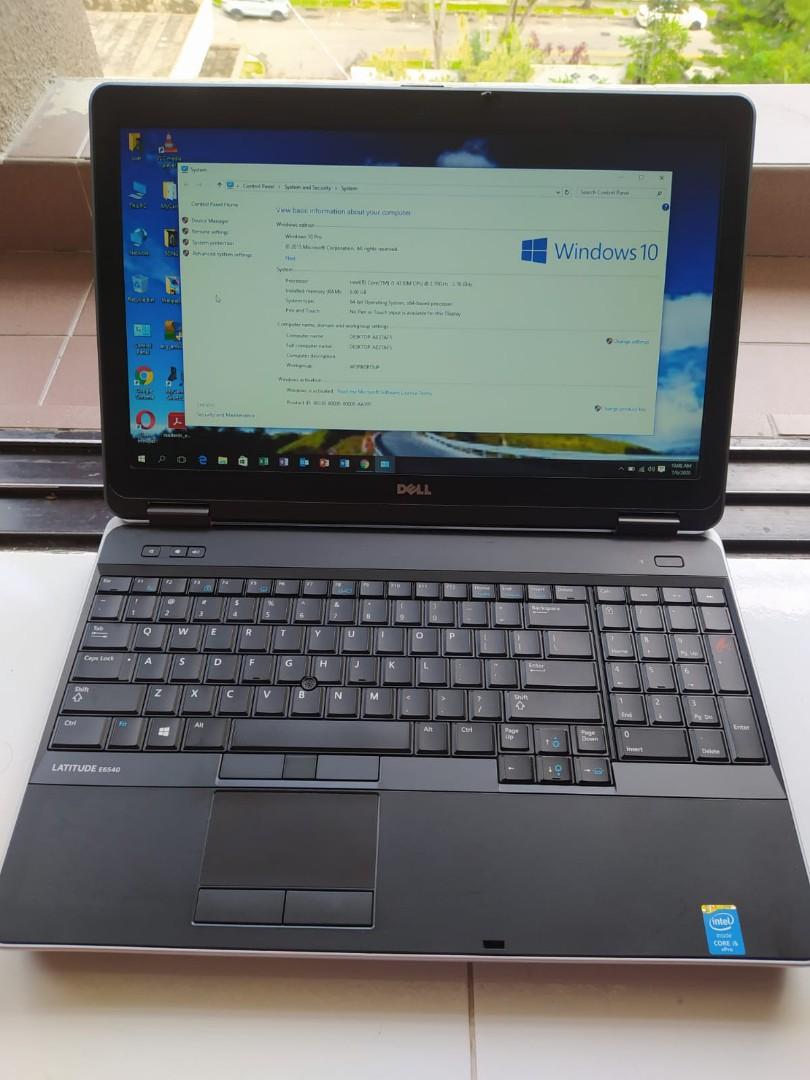 Dell Laptop 6540 8GB Ram 500GB HDD 4th Gen, Computers & Tech, Laptops ...