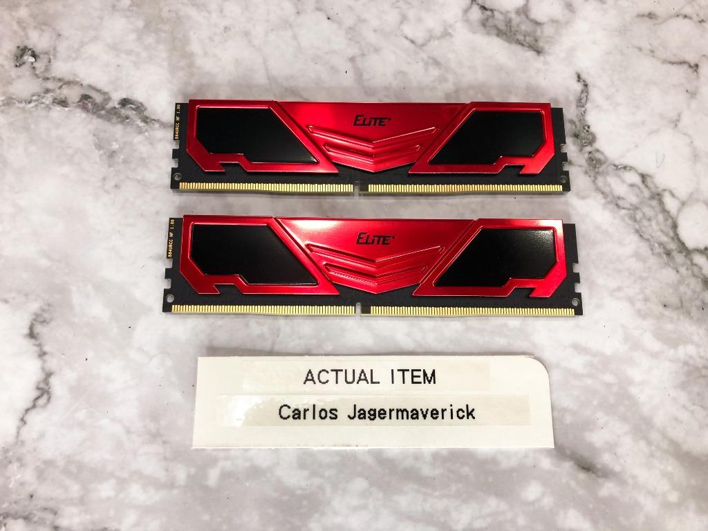 Desktop Memory Team Group Elite Plus DDR4-2400 4GB, Computers & Tech ...