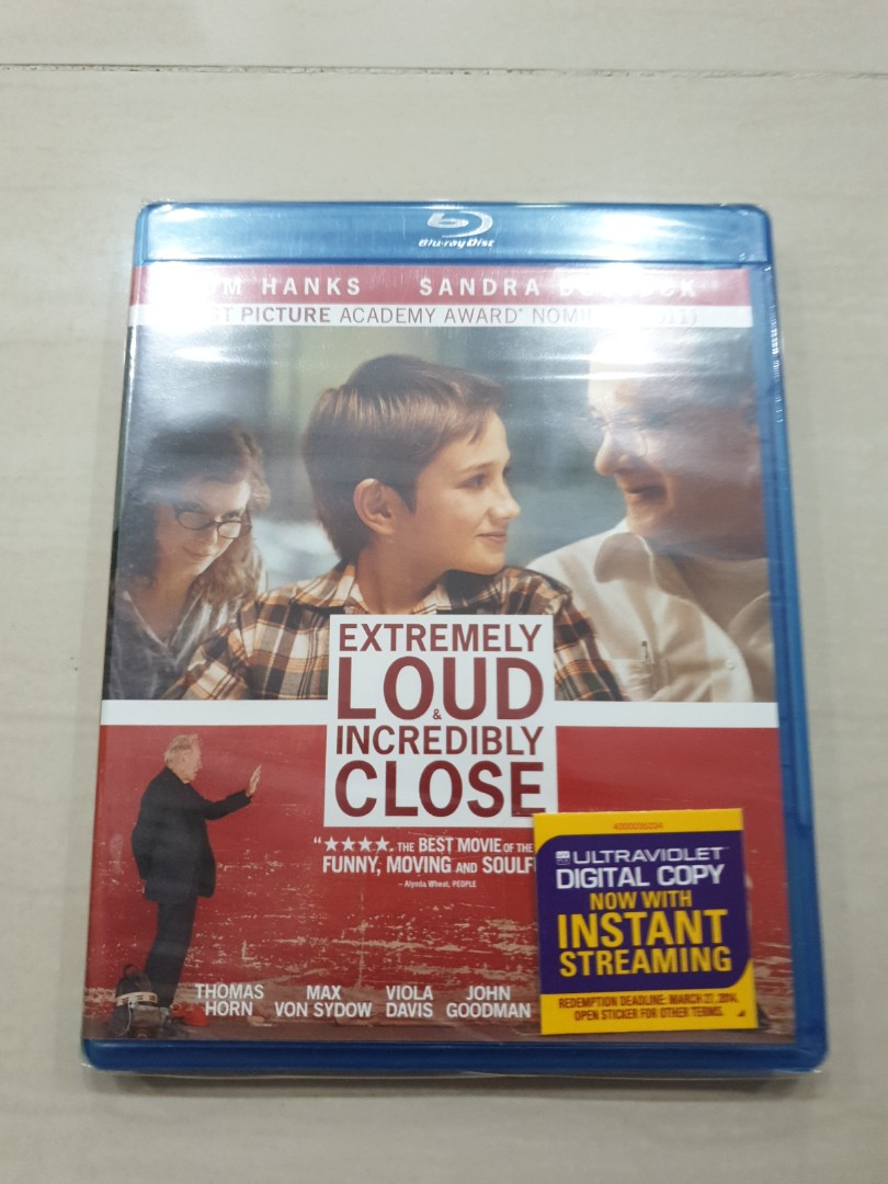 Extremely Loud & Incredibly Close Bluray, Hobbies & Toys, Music & Media ...