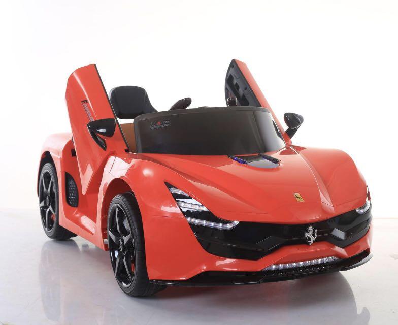 Ferrari Kids Electric Car Kids Ride on Car Kiddy Ride Kid Drive ...