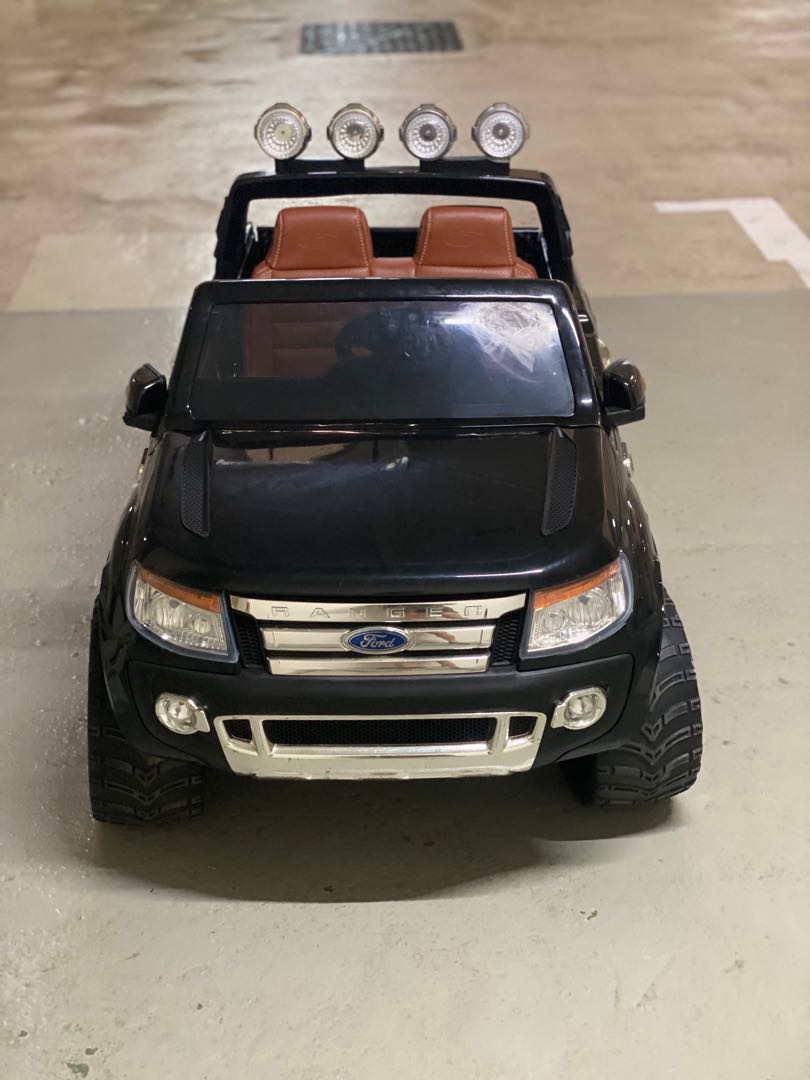 Ford Ranger kids electric car / double seater, Babies & Kids, Baby ...