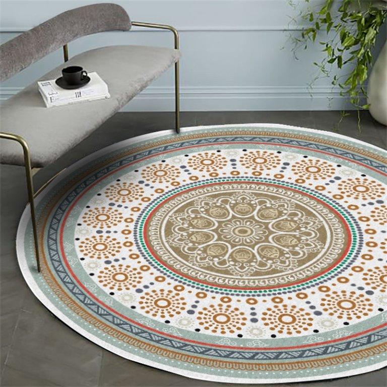 Fresh Vintage Round Rug | Printed Vintage | Living | Carpet, Furniture ...