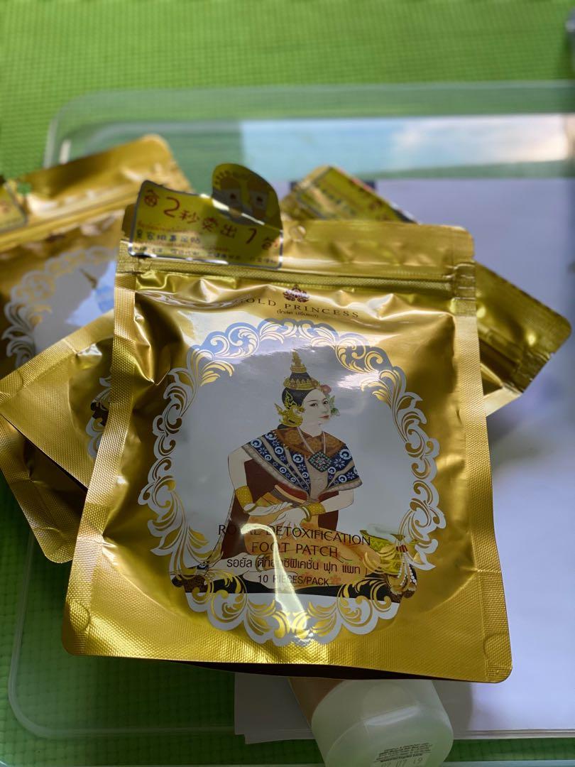 Gold princess foot patch, Everything Else on Carousell
