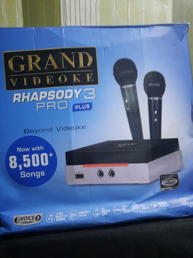 GRAND VIDEOKE RHAPSODY 3 PRO PLUS, Audio, Other Audio Equipment on ...