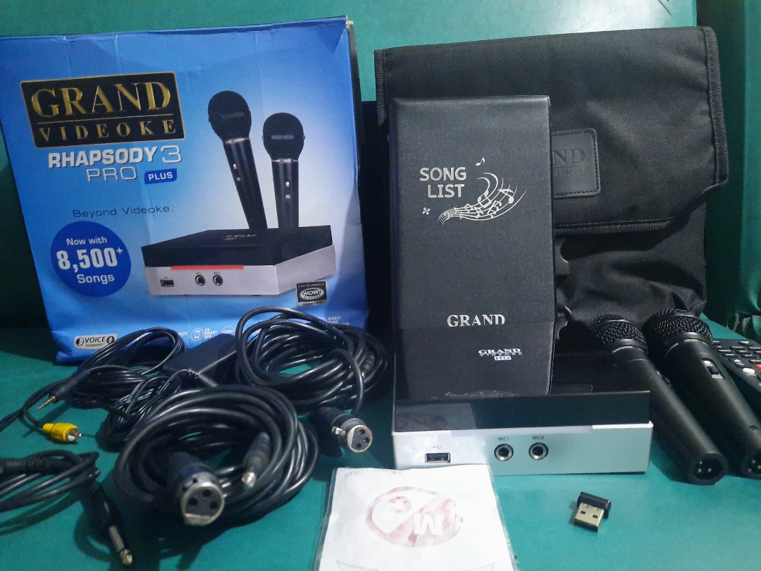 GRAND VIDEOKE RHAPSODY 3 PRO PLUS, Audio, Other Audio Equipment on ...