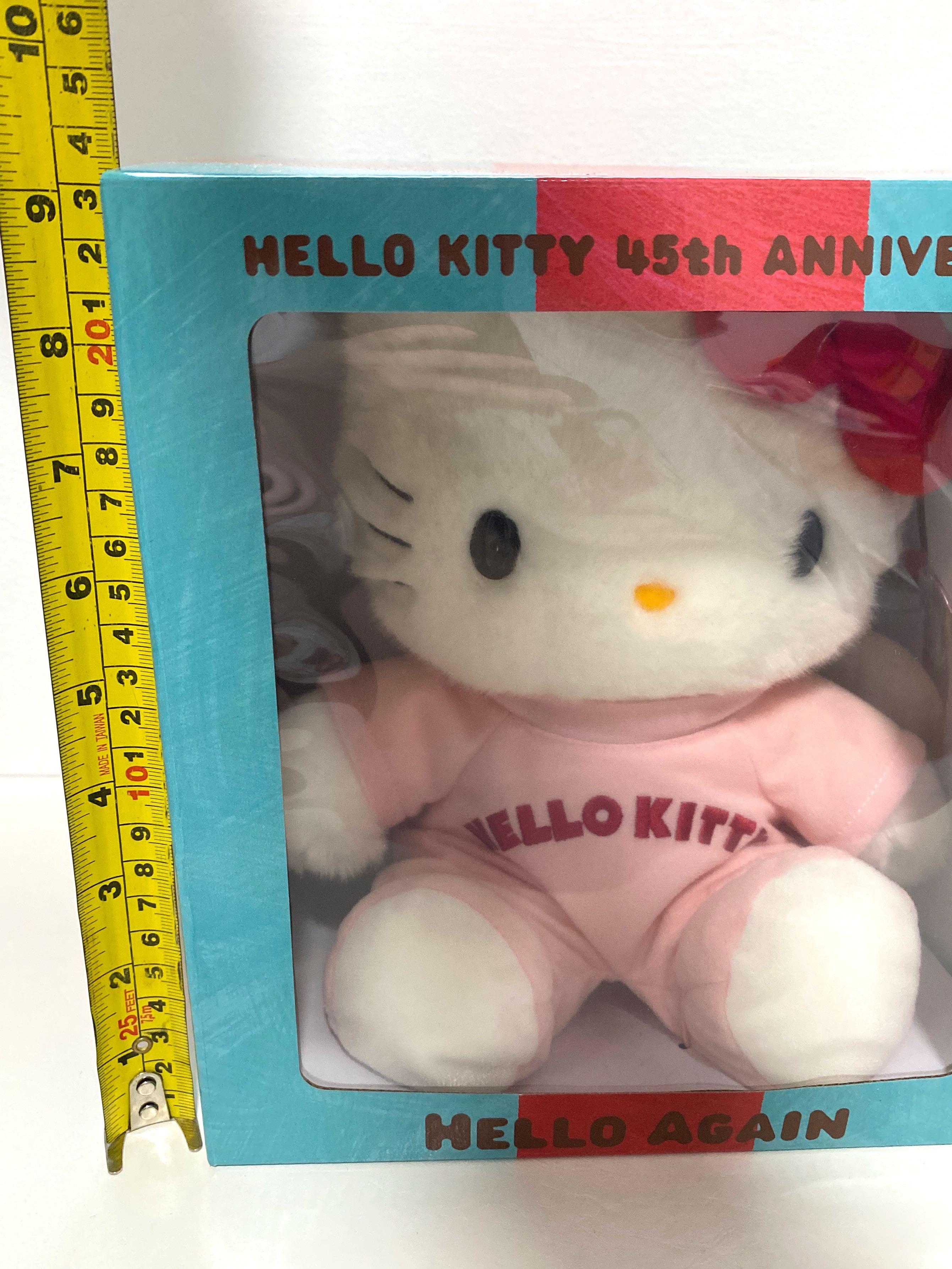 Hello Kitty limited edition Plush Toy - 45th anniversary, Hobbies ...