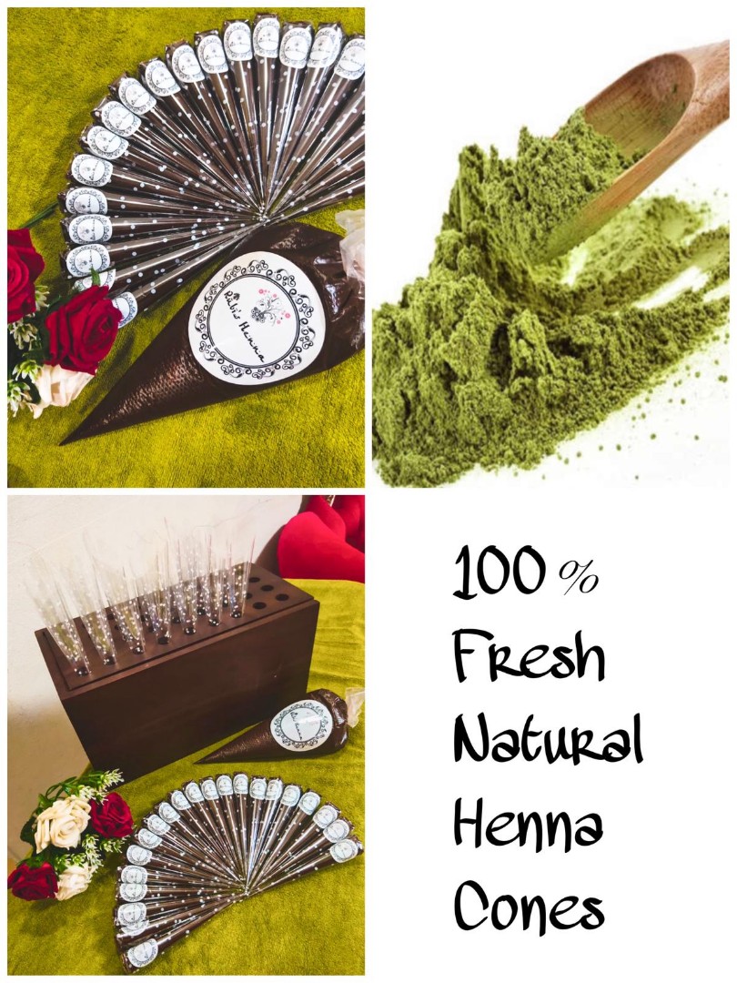 Henna cones ( 100% natural), Beauty & Personal Care, Hands & Nails on ...